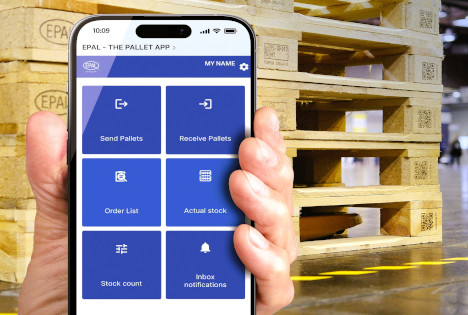 Die neue EPAL Pallet App optimiert das Palettenmanagement ‹ Fruchtportal
